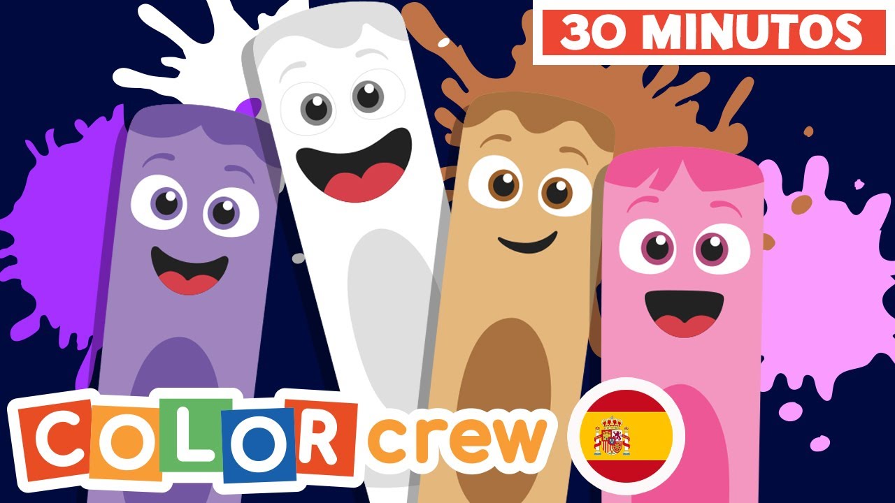 La Pandilla de Colores | Colores en Español para niños | Primeros ...