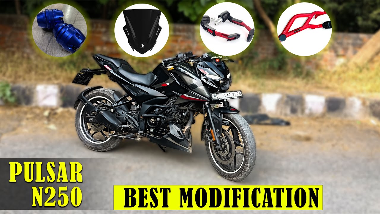 Pulsar N250 / N160 Best Modification Accessories | Top 10 Modifications ...