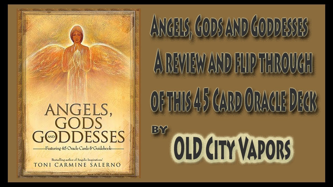 Angels, Gods and Goddesses Oracle Deck Review and Flip Through - YouTube