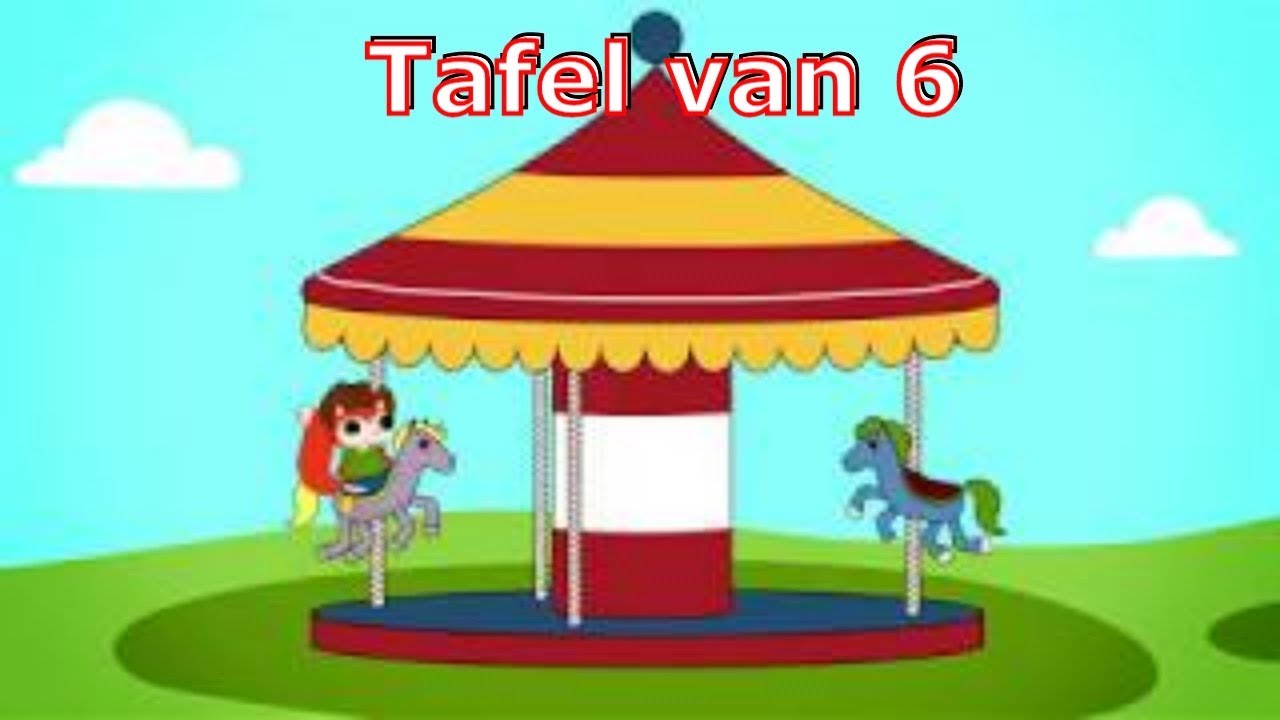 Tafels oefenen -Tafel van 6 - Zing en oefen de tafel van 6 - YouTube