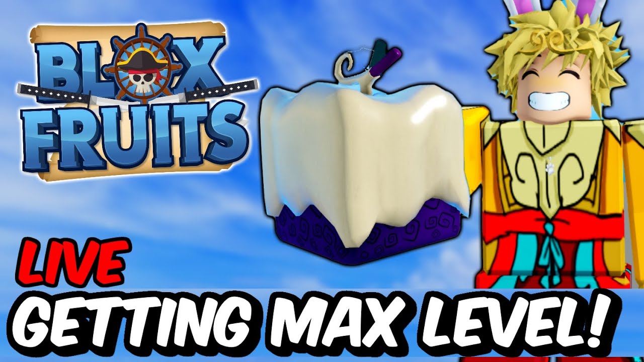 Blox Fruits Getting to MAX Level + HUGE Giveaways! #ROADTO300K! - YouTube