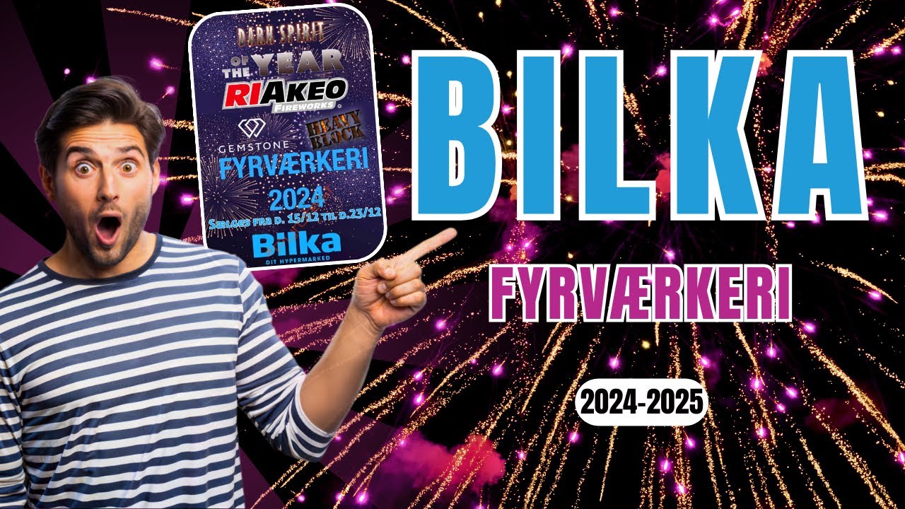 Bilka Fyrværkeri Katalog! 2024-2025 - YouTube