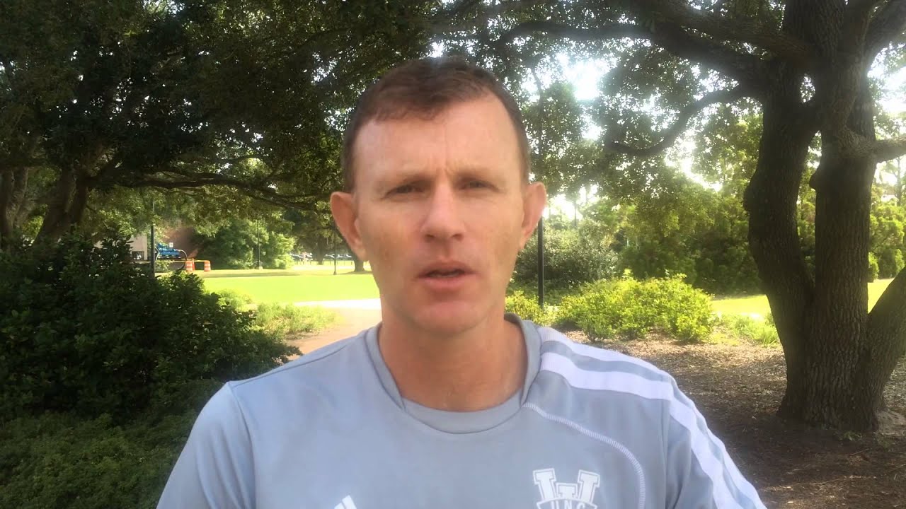UNCW Head Coach Aidan Heaney discusses this weekend's test - YouTube