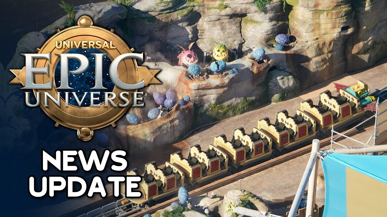 Universal Epic Universe News Mega Update — DRAGON COASTER EFFECTS ...