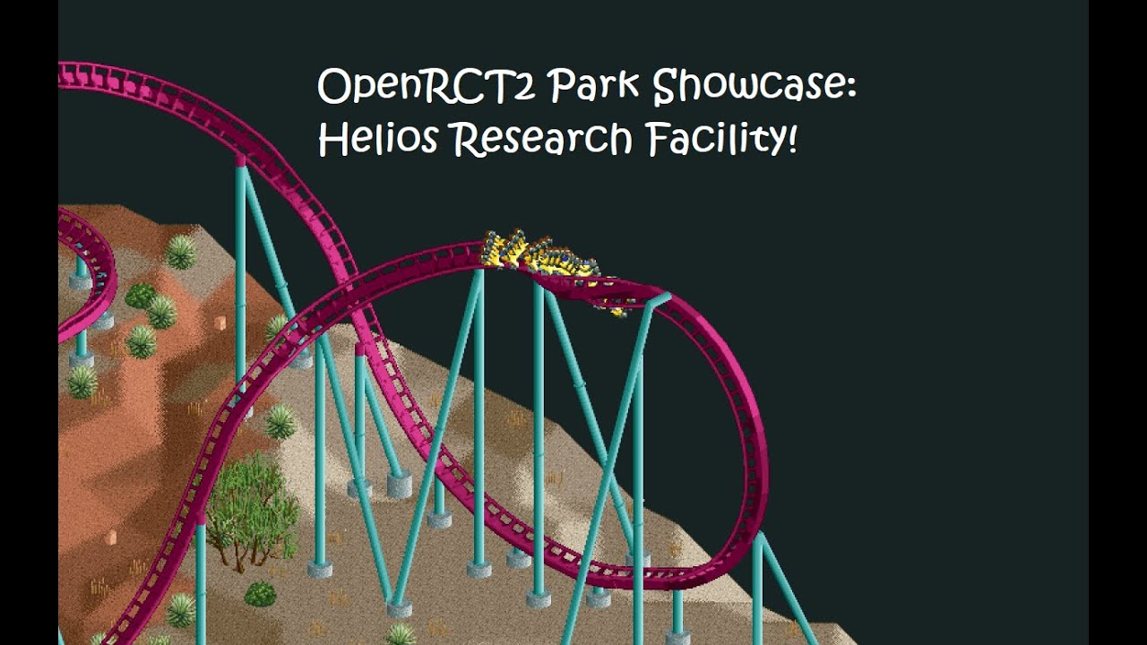 OpenRCT2 park Showcase: Helios Research Facility - YouTube