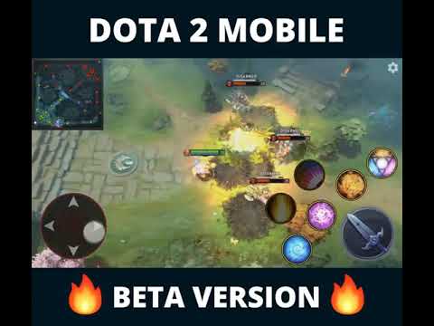 Dota 2 Mobile (Beta Preview) - YouTube