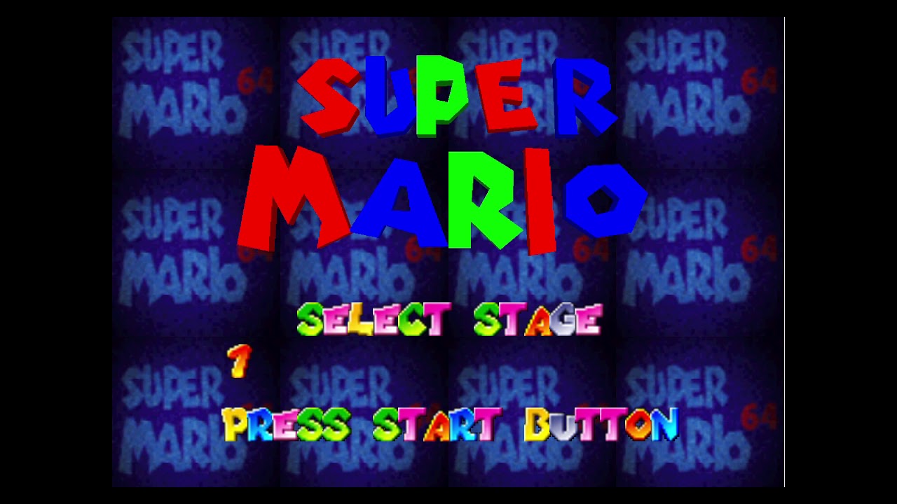 Super Mario 64 Course ID 1 - YouTube