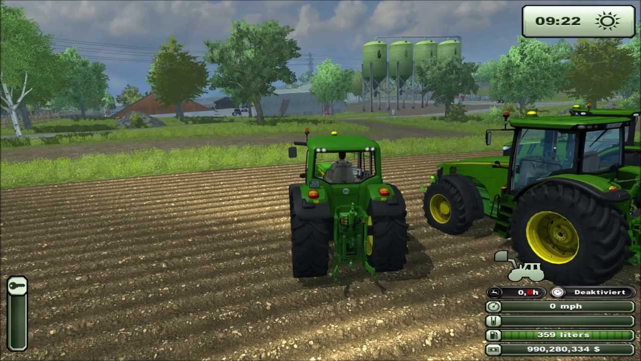 Mod for john deere's Farming Simulator 2013 REVIEW - YouTube