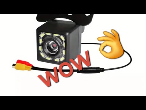 $5 Temu backup camera unboxing review - YouTube