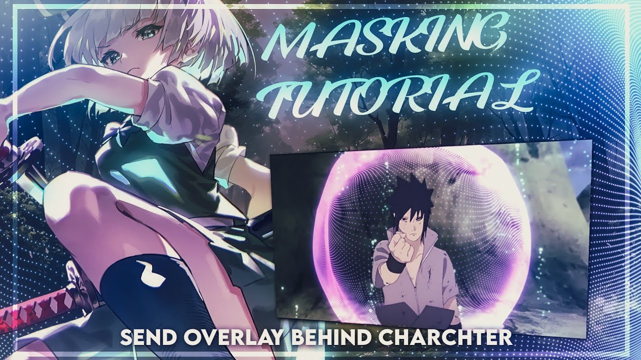 TUTORIAL FOR SENDING OVERLAY BEHIND CHARACTER (ALIGHT MOTION) - YouTube