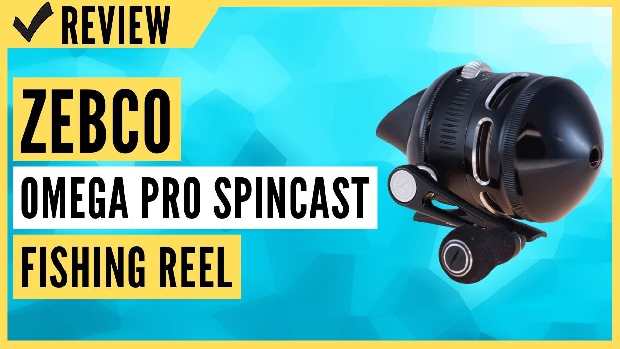 Zebco Omega Pro Spincast Fishing Reel Review - YouTube