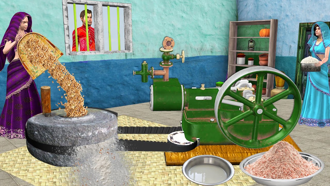 इलेक्ट्रिक चक्की Electric Chakki Desi Jugad Hindi Short Movie Comedy ...