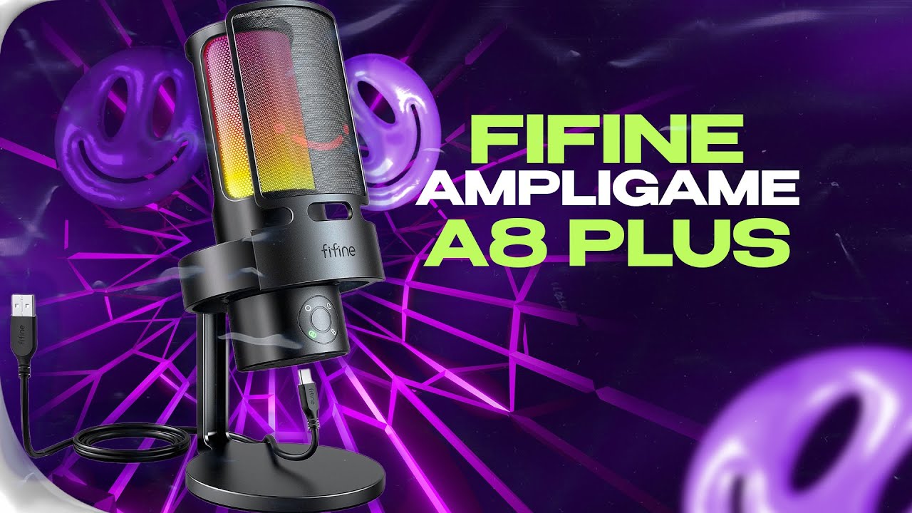 Fifine Ampligame A8 PLUS - Мой первый обзор! - YouTube