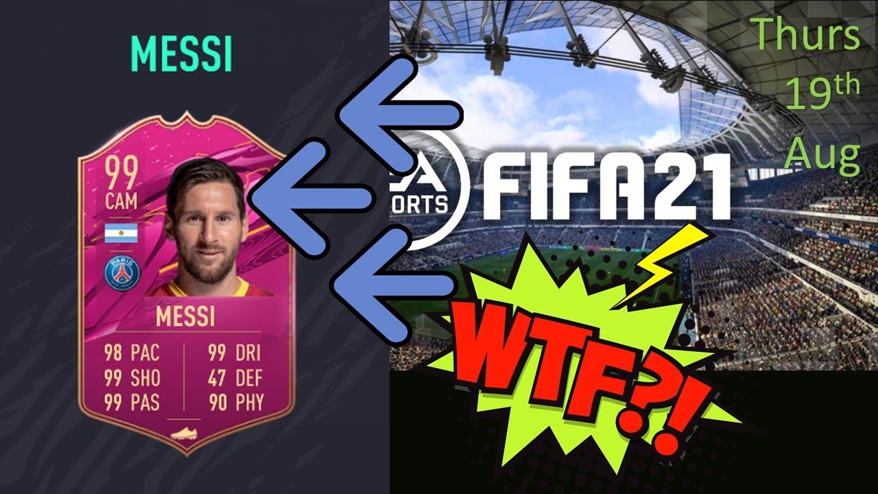 Fifa 21 - 99 Messi FUTTIES card! - YouTube