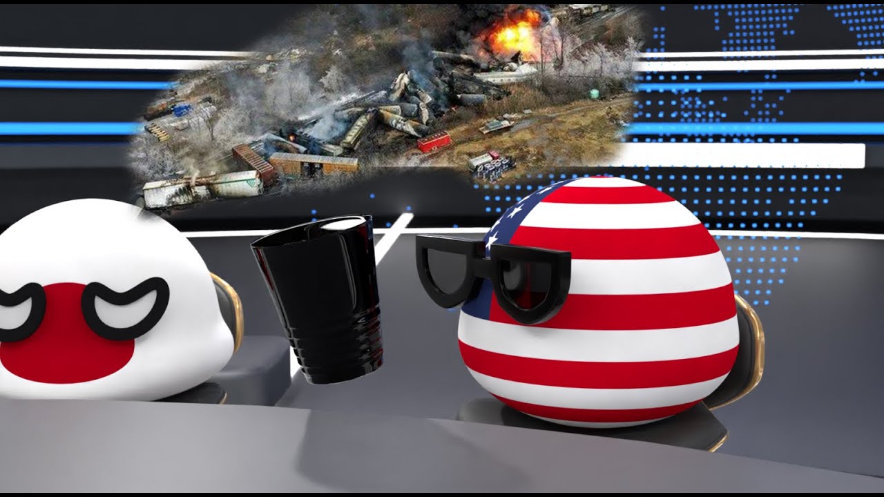 Ohio Derailed Chemical Train,vinyl chloride is safe?#Polandball # ...