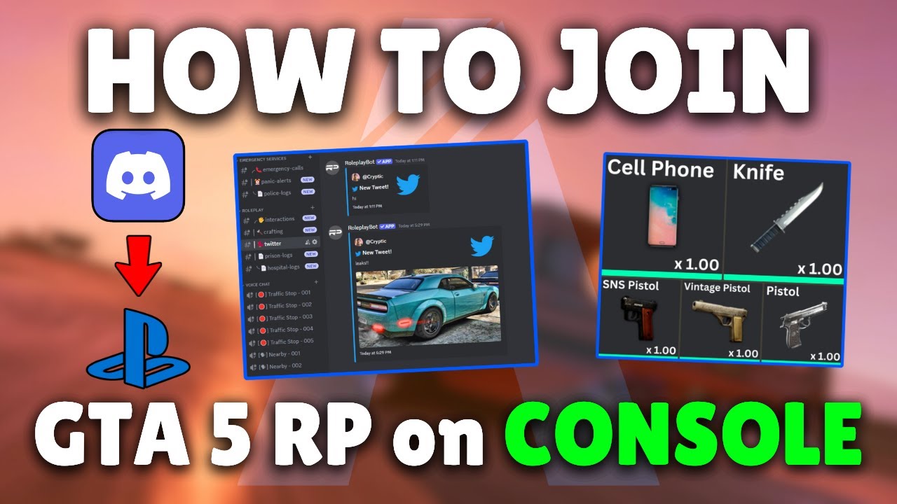 GTA 5 RP on CONSOLE in 2024 (HOW TO JOIN) - YouTube