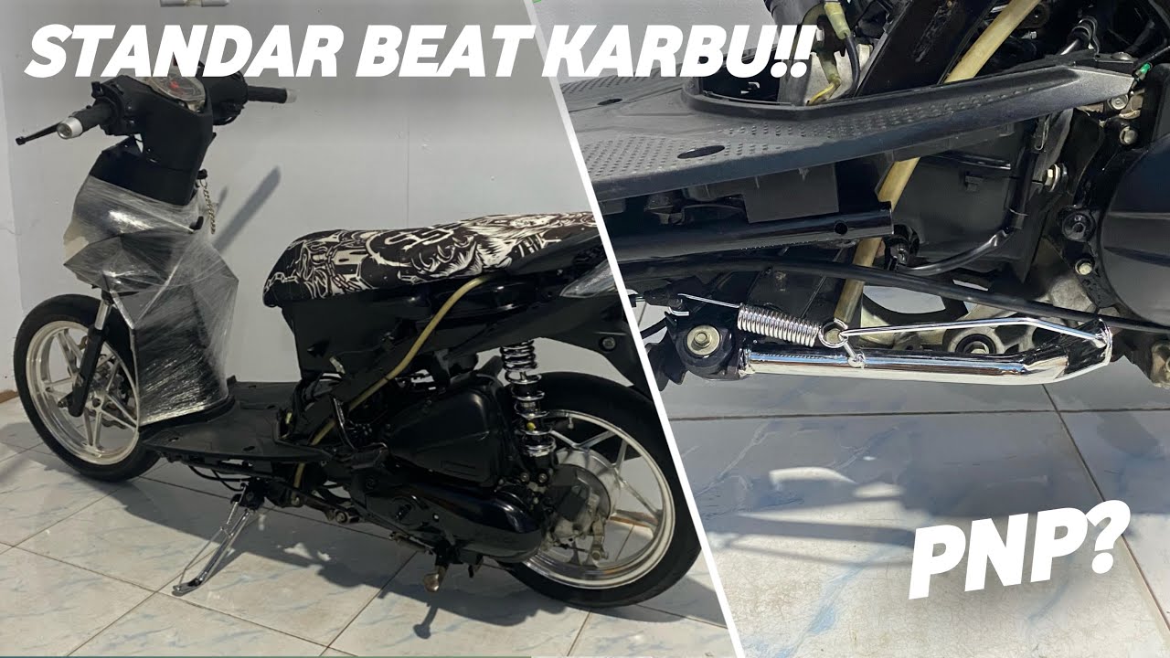 PASANG STANDAR BEAT KARBU CHROME DI BEAT ESP!! PNP?? || PROJECT BEAT 26 ...