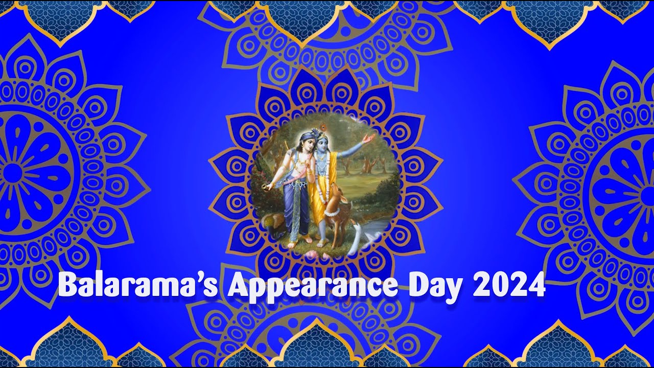 LORD BALARAMA'S APPEARANCE DAY 2024 - YouTube