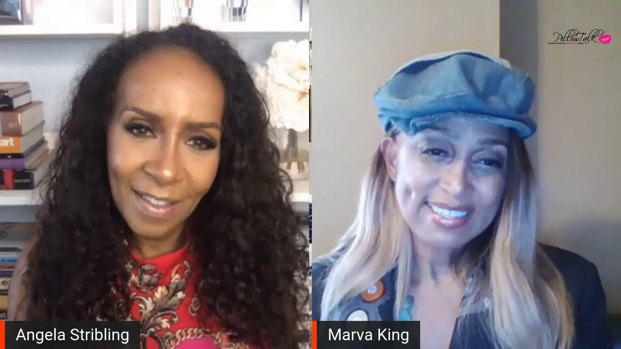 Pillow Talk With Angela and Actress, Singer, MARVA KING - YouTube