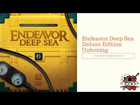 Endeavor: Deep Sea Deluxe Edition | Board Game | BoardGameGeek