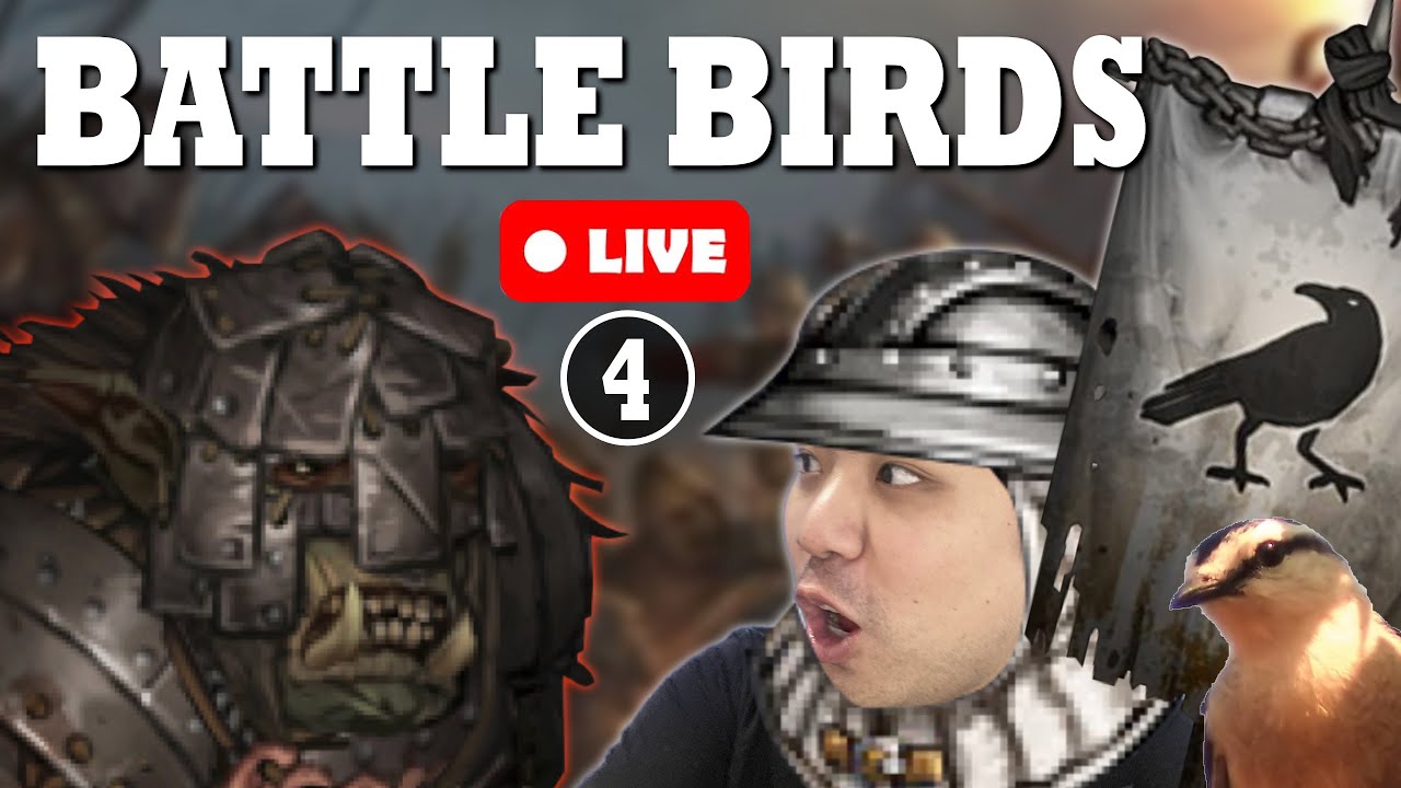 [🔴LIVE] Battle Birds 4th Company Adventures (DAY 4 - Battle Brothers ...