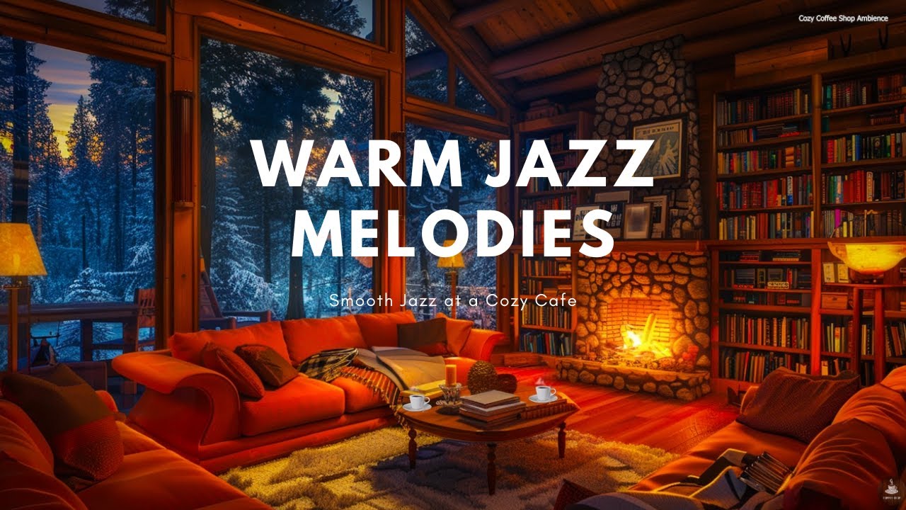 Smooth Jazz at a Cozy Cafe ☕ Relax and Unwind with Warm Jazz Melodies ...