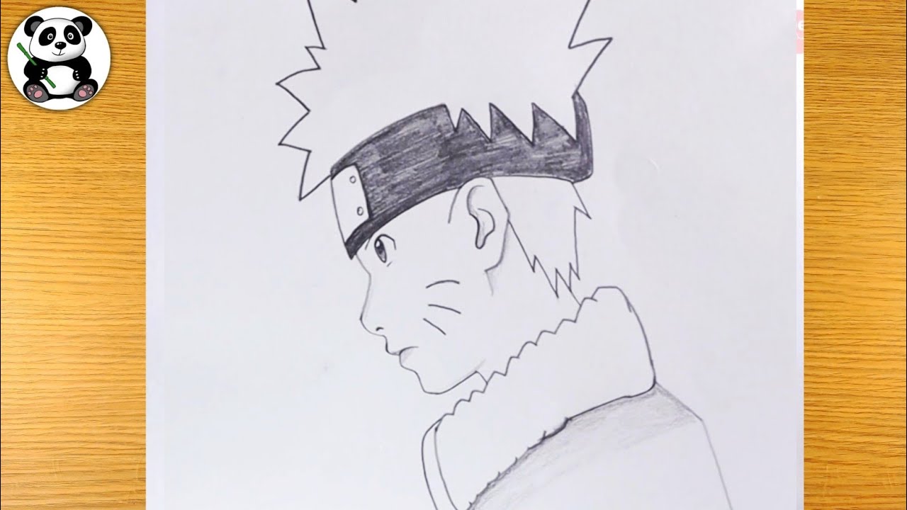 Cute boy pencildrawing | Naruto drawing@TaposhiartsAcademy - YouTube