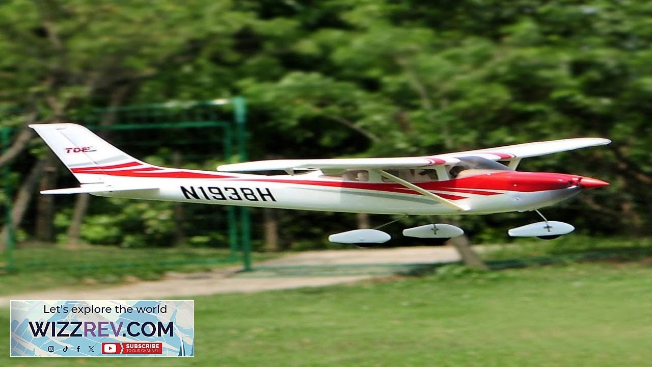 Top RC Hobby Cessna 182 400 Class 965mm Wingspan Monoplane Practice ...