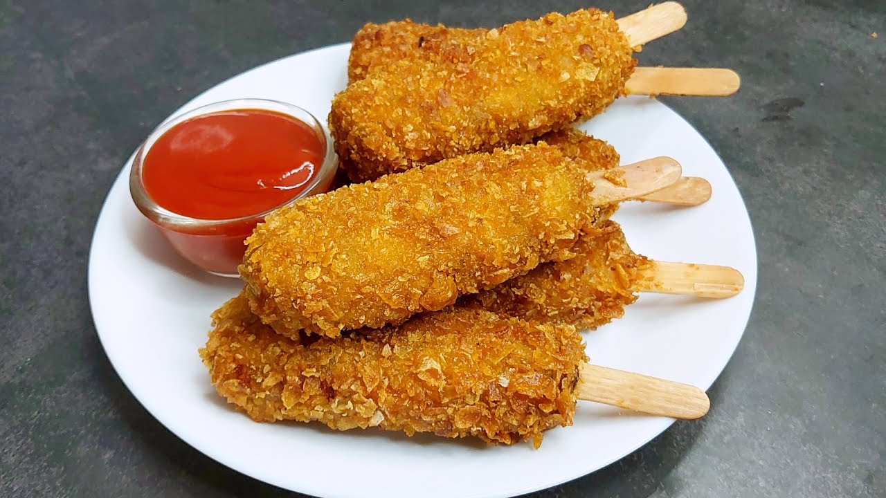 Chicken Kulfi Kabab Recipe - Chicken Starter Recipe - YouTube