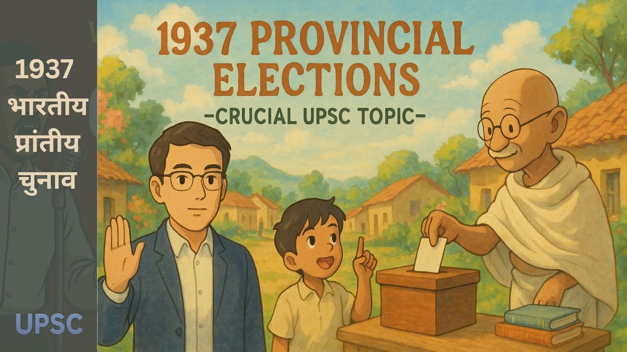 1937 Provincial Elections & 1939 Congress Resignation | UPSC History ...