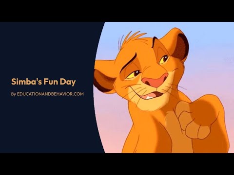 Simba's Fun Day - A VIDEO-STORYBOOK for EMERGING READERS in Grades Pre ...