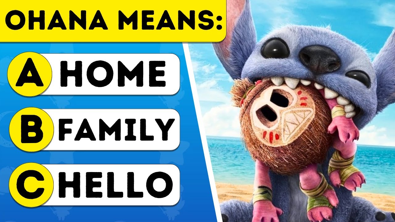 Lilo & Stitch 2025 Movie Quiz 🌊🌺 30 Challenges That Only Lilo & Stitch ...