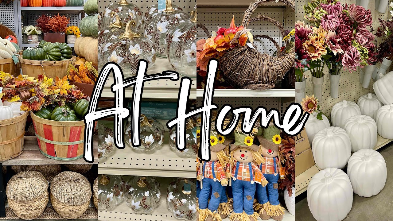 AT HOME STORE FALL & HARVEST 2024 • SHOP WITH ME - YouTube
