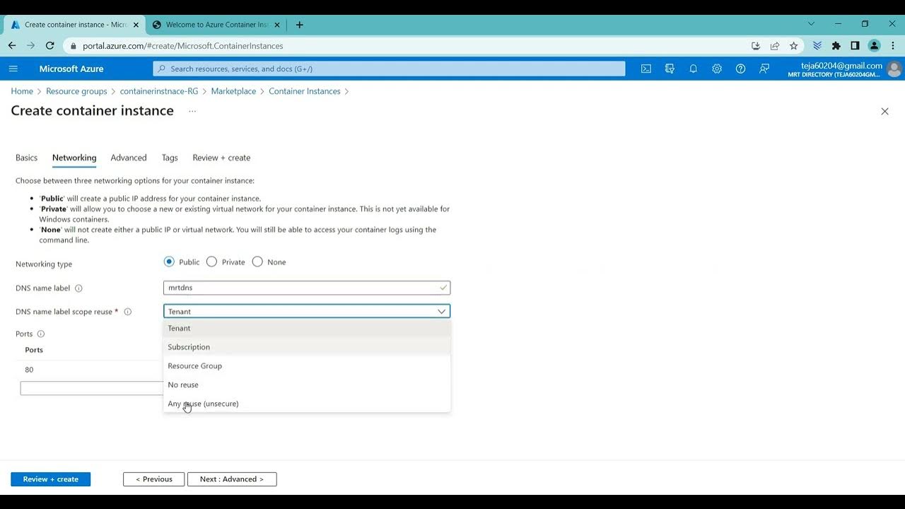 Understanding Azure Container Instances and Step-by-Step Guide to Creating Them||Azure tutorial ...