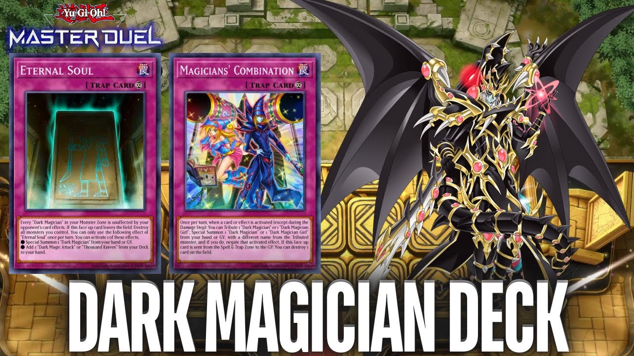 Best Beginner Pure Dark Magician Deck in Diamond Ranked Master Duel YGO ...