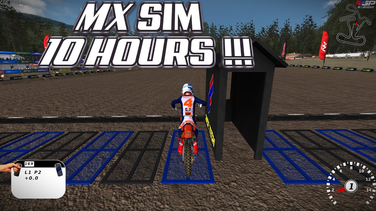 THIS IS WHAT 10 HOURS IN MX SIMULATOR LOOKS LIKE!!! - YouTube