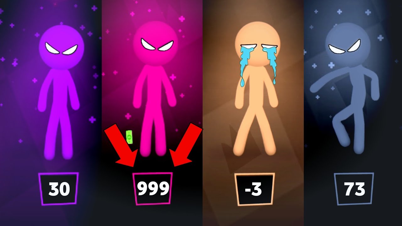 Secret 🫨 PRO Stickman MINIGAMES - Stickman Party - YouTube
