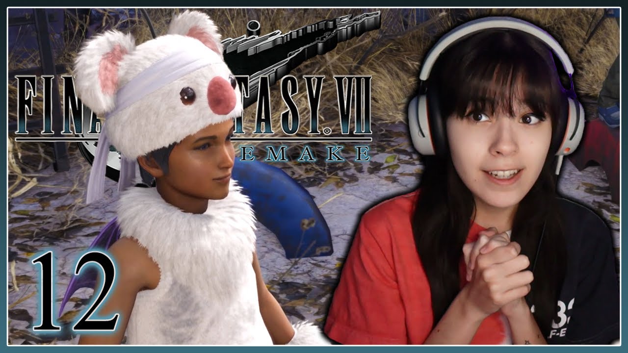 MOOGLE MEDALS | Final Fantasy VII Remake Let's Play Part 12 - YouTube