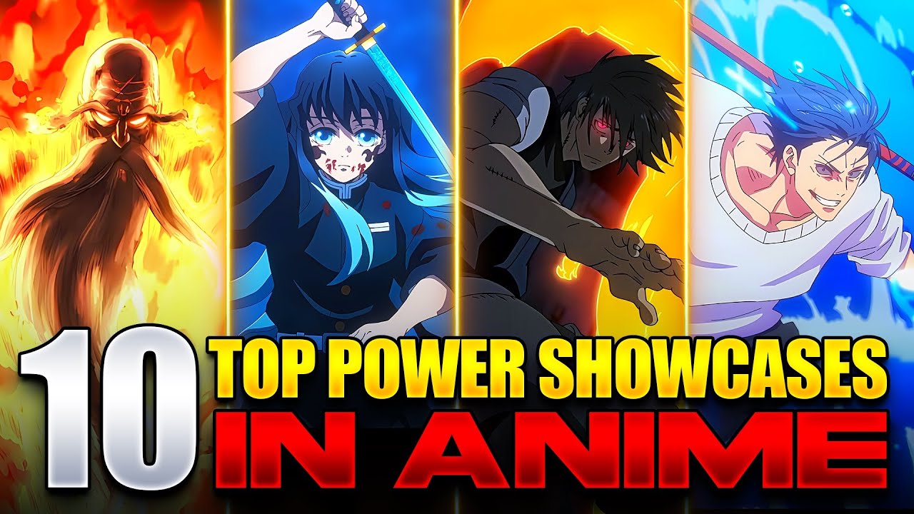 Top 10 GODLY Displays of Power in Anime - YouTube