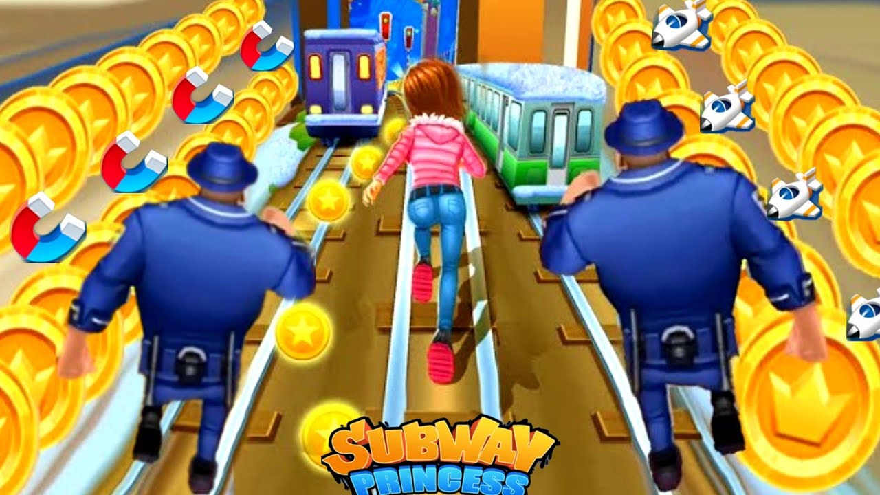 Subway Princess Runner Game : POLICE ATTACK ON PRINCESS | Android/iOS ...