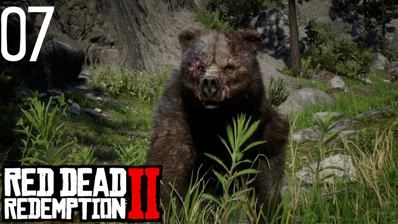 RED DEAD REDEMPTION 2 Walkthrough Part 7 - Legendary Bear - YouTube