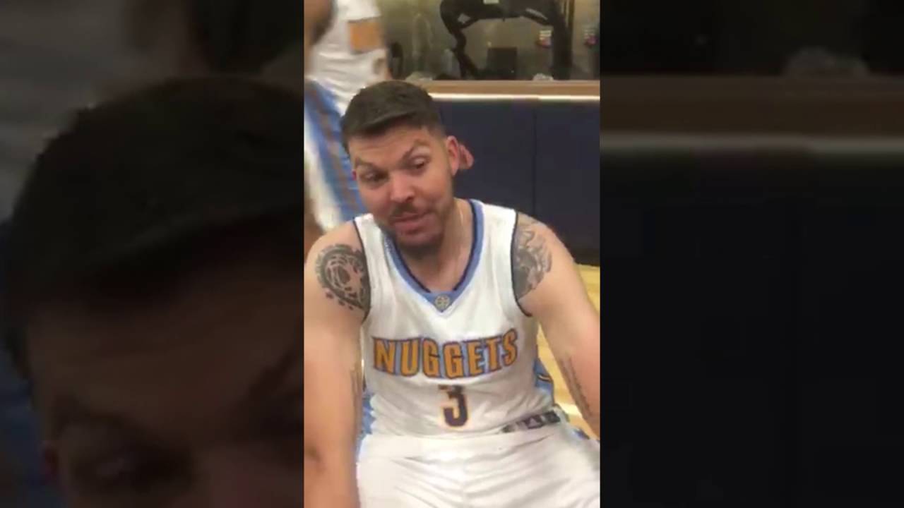 Mike Miller Denver Nuggets Media Day - YouTube