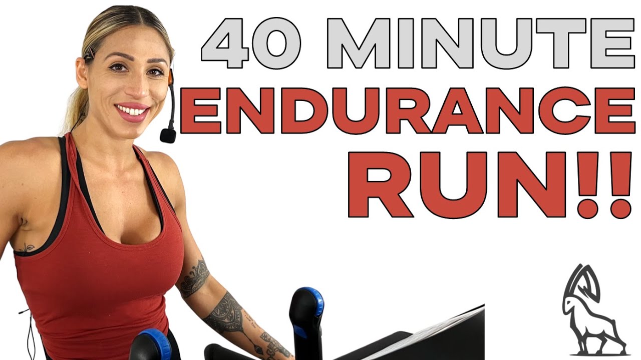 PUSH YOUR LIMITS! 40-Min Endurance Treadmill Run to Elevate Your Stamina - YouTube