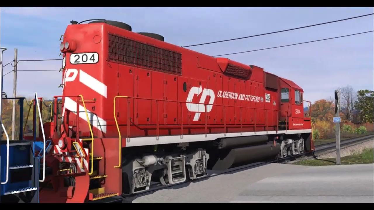 Trainz 2022: CLP GP38-2 #204 Leading near Stratton Falls - YouTube