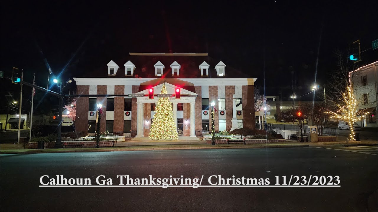 Thanksgiving Day Night Calhoun Ga Drive Nov 23rd 2023 #Calhoun Ga #crow ...