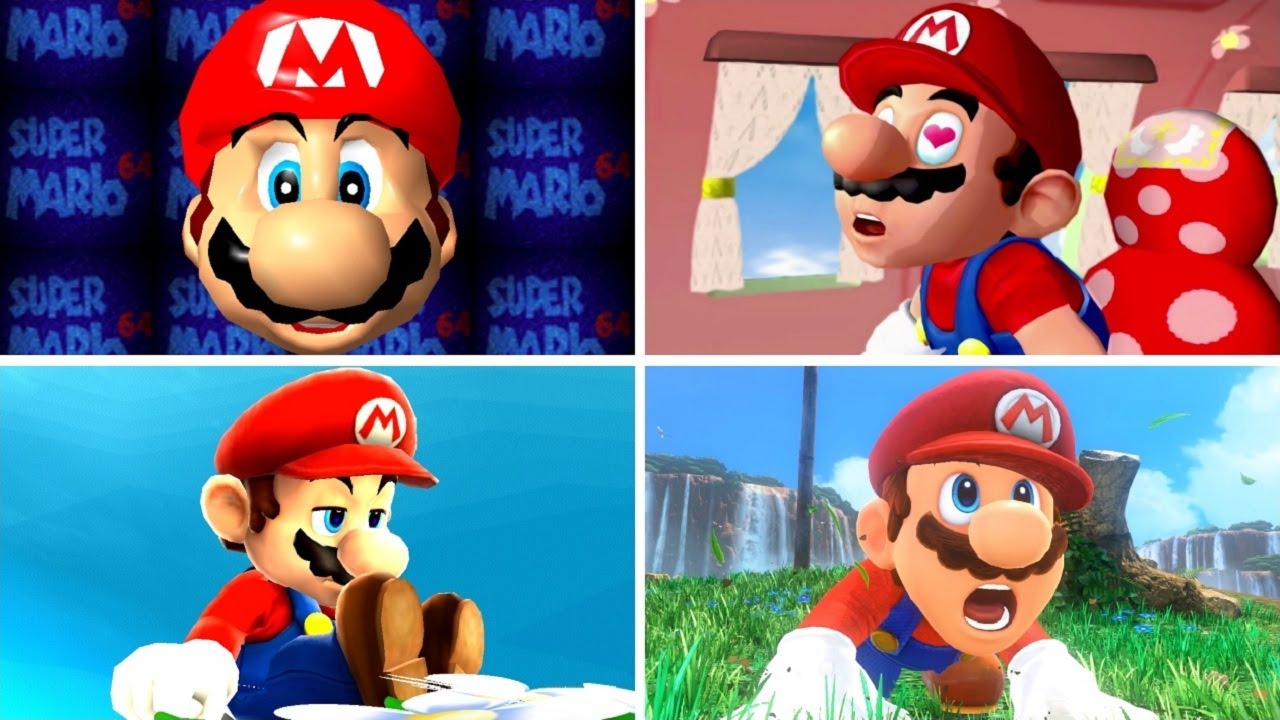 Evolution of 3D Mario Games (1996-2020) - YouTube
