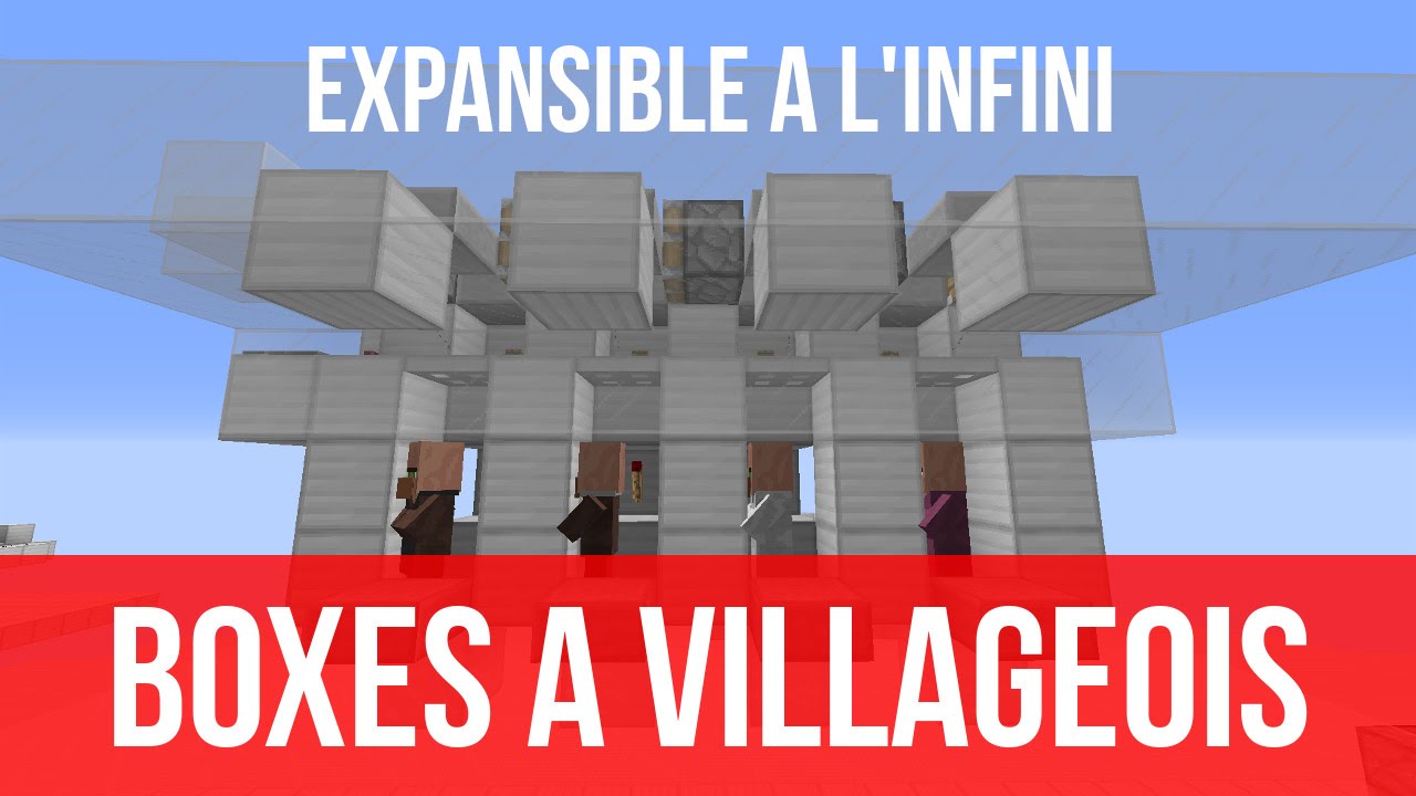 Redstone: Boxes a PNJ expansibles à l'infini [1.9 - 1.10] | Tutoriel FR ...