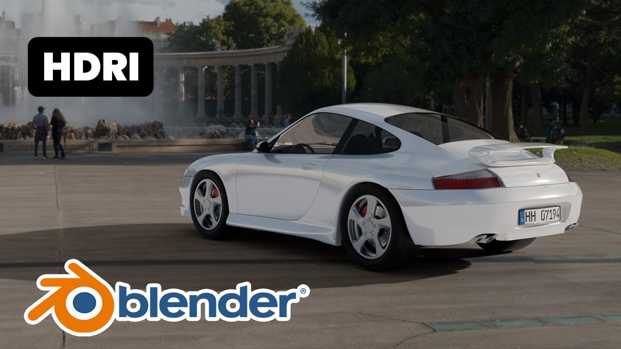 HDRI Flatten Ground Projection in Blender - YouTube