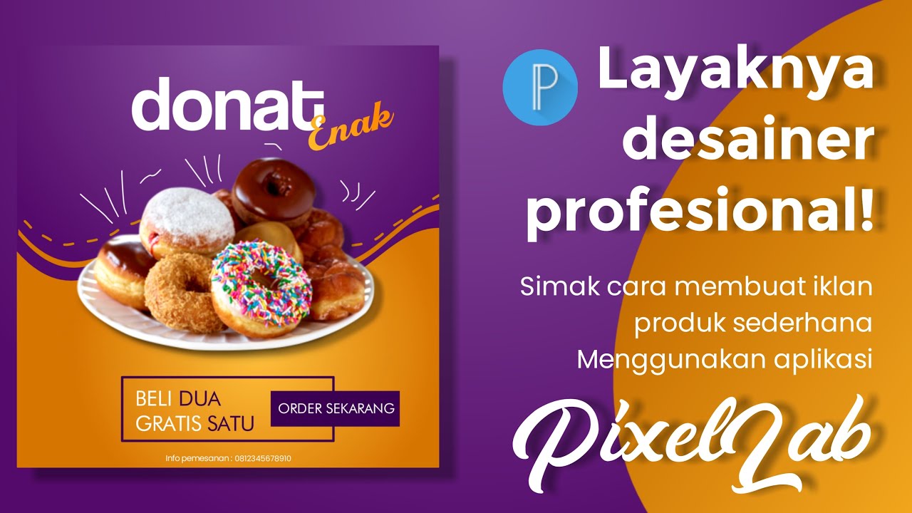 Cara membuat Iklan produk Kayak desain profesional - YouTube