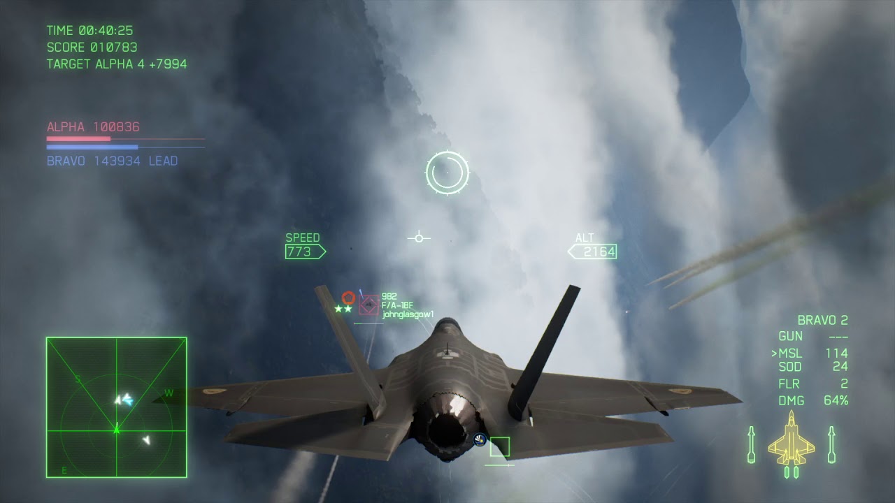 ACE COMBAT 7 Stall Kill - YouTube